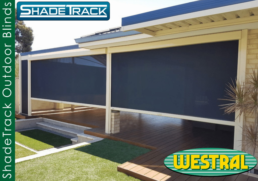Shadetrack Outdoor Blinds | Westral